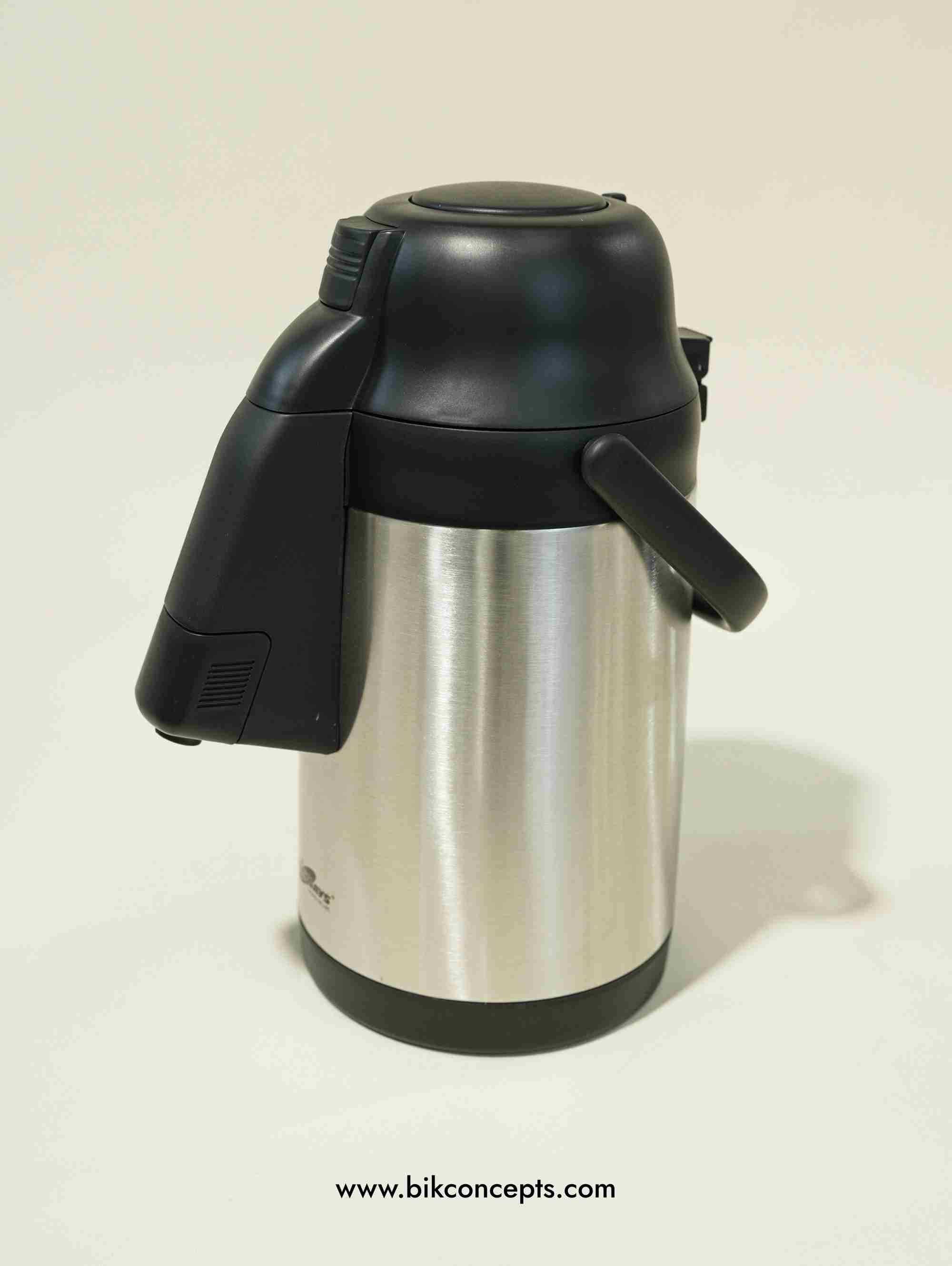 3L & 3.5L Stainless Steel Airpot - Vacuum Insulated Pump Thermos